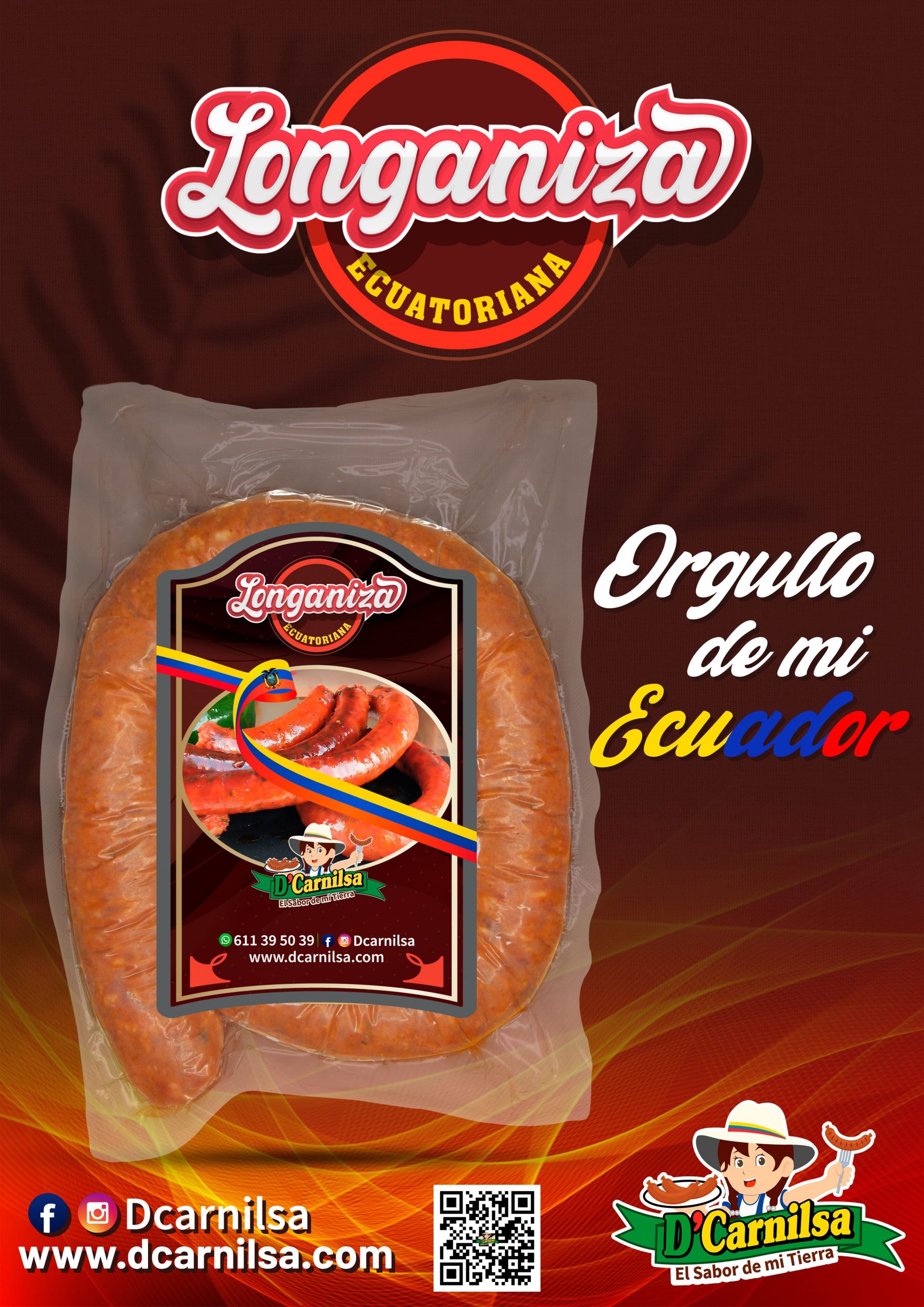 Longaniza ecuatoriana rica en sabores irresistible en la cocina criolla
